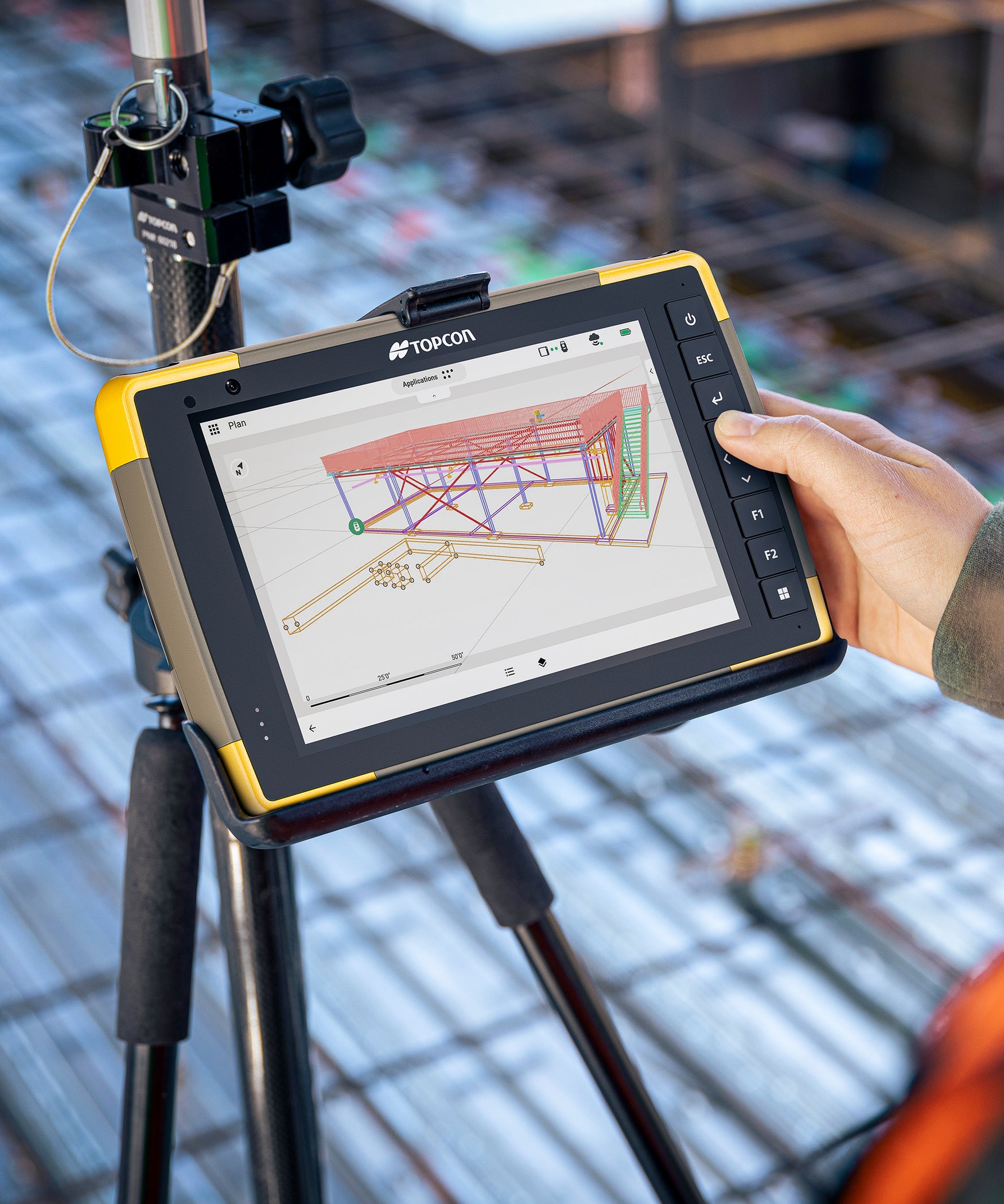 Topcon FC-6400 Rugged Tablet